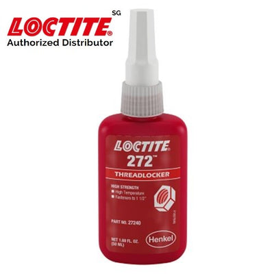 Loctite 272 Acrylic Anaerobic Threadlocker Red 50ml