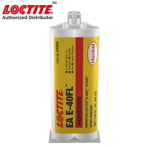 Loctite E40fl Epoxy Adhesive Cartridge Grey 50ml - Hong Teck Hin
