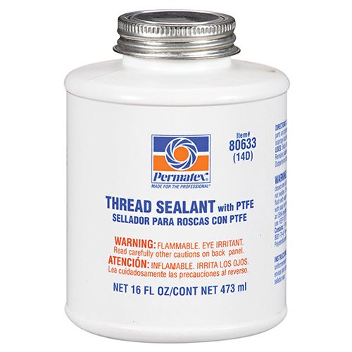 Permatex 80633 Thread Sealant With PTFE 473ML - Hong Teck Hin
